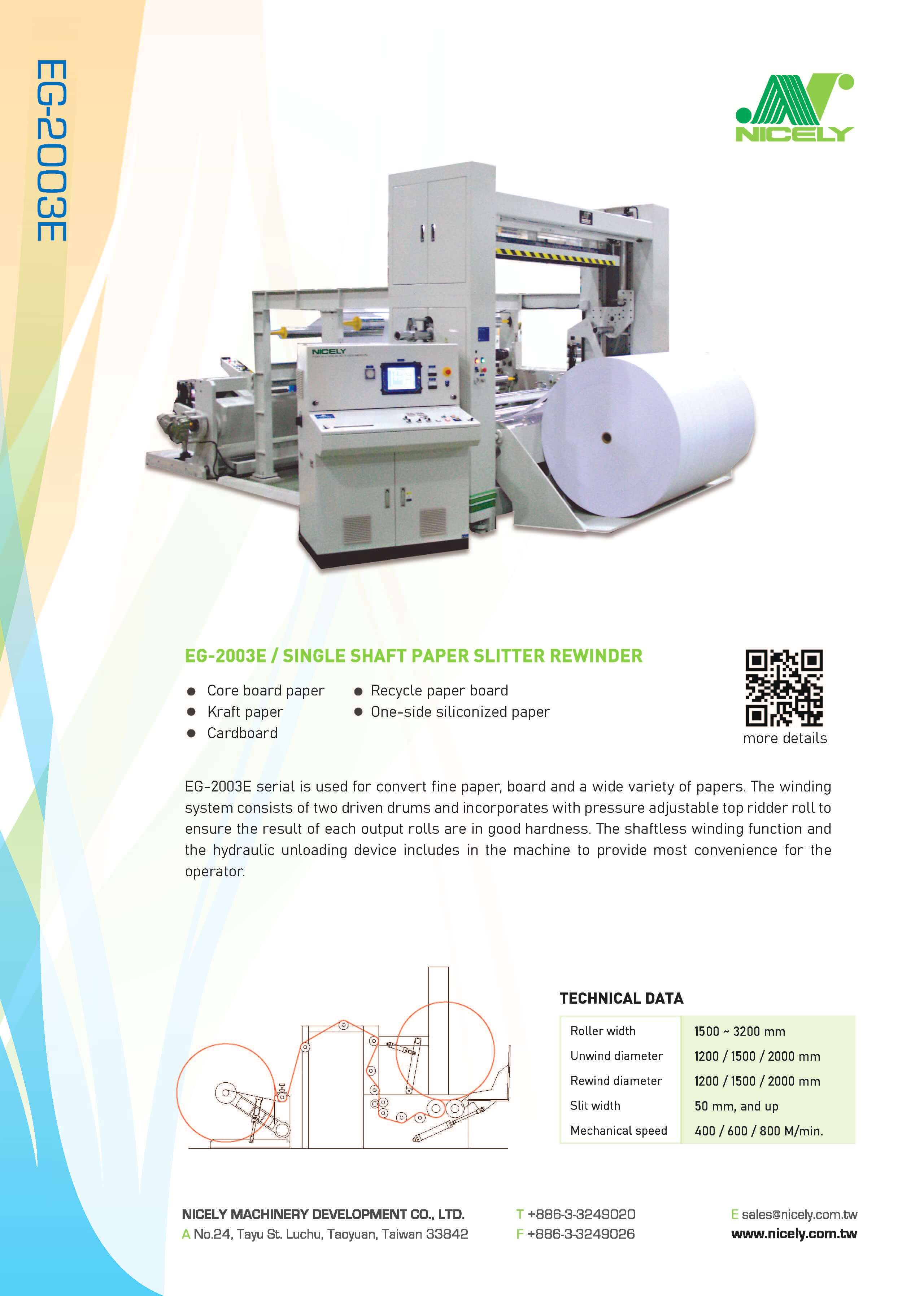 Paper Slitter Rewinder Machine - Nicely Machinery
