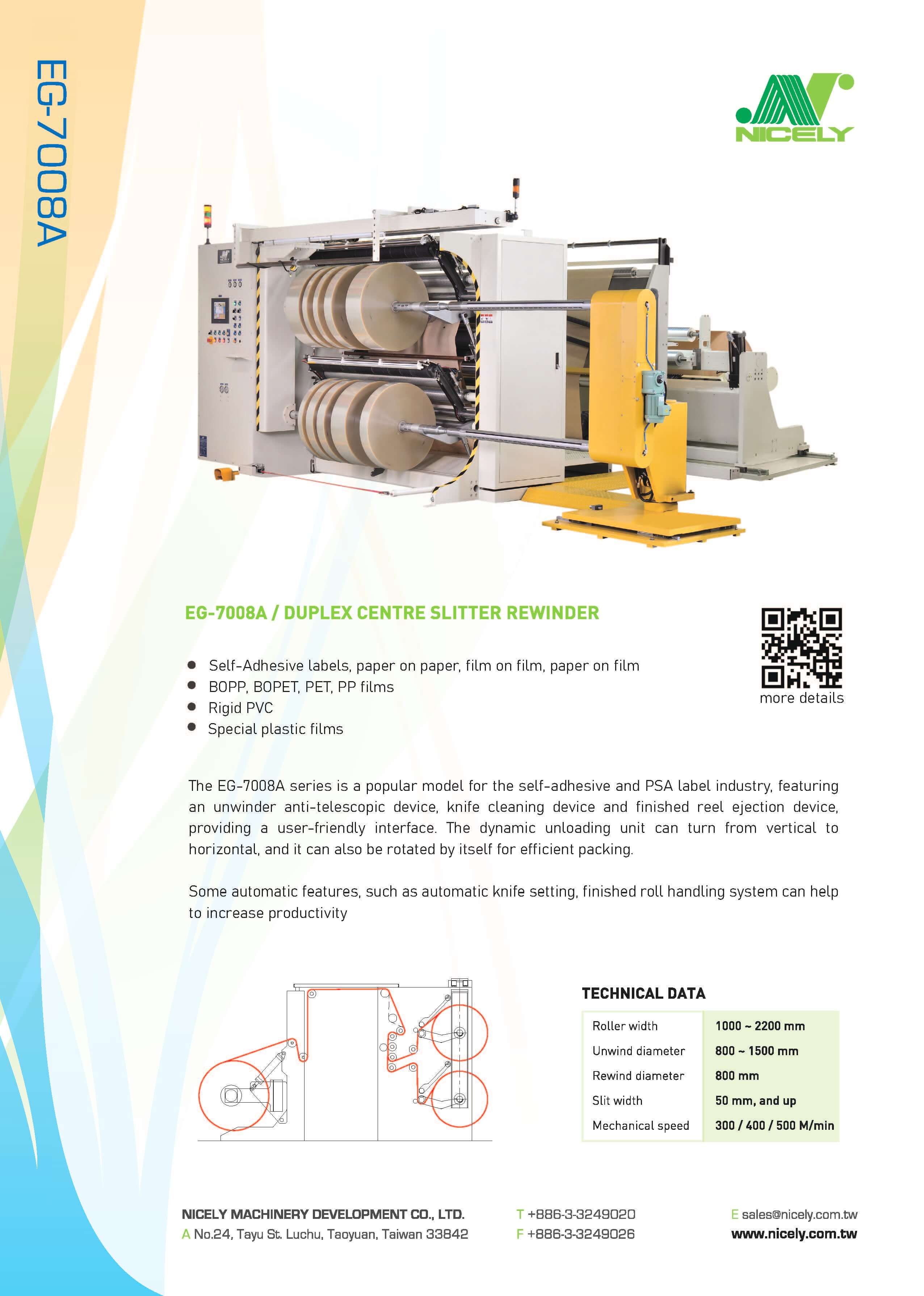 Label Slitting Machine - Nicely Machinery